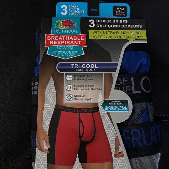 Fruit of the Loom | Underwear & Socks | Fruit Of The Look Boxer Briefs ...